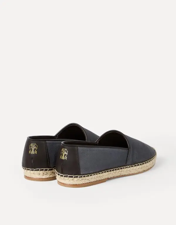 Brunello Cucinelli Leather Espadrilles