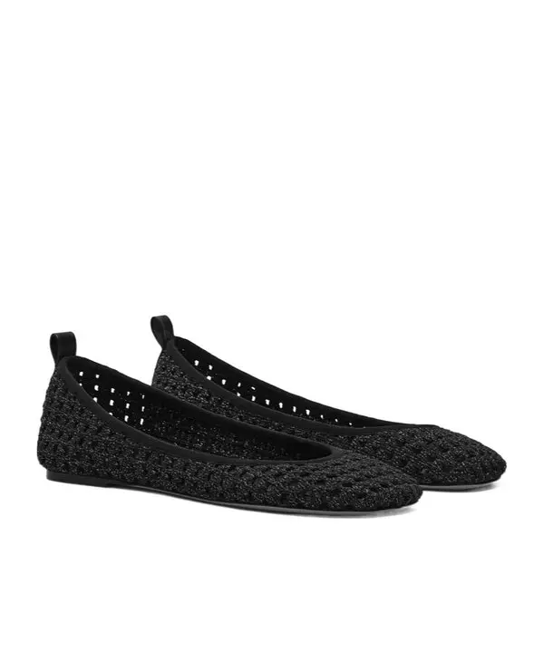 Marc Jacobs The Crochet Lace Up Ballerina