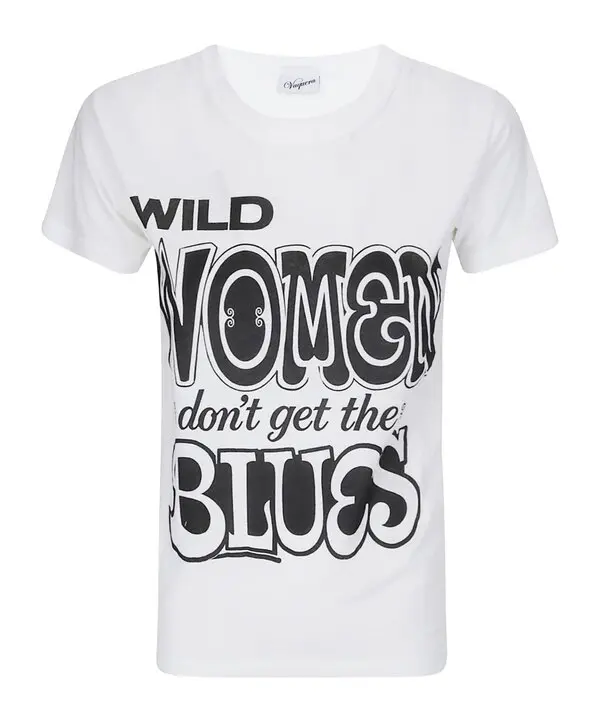 Vaquera Slogan Print T-shirt