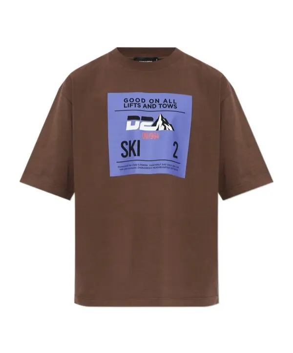 Dsquared2 Short-sleeved T-shirt - Brown