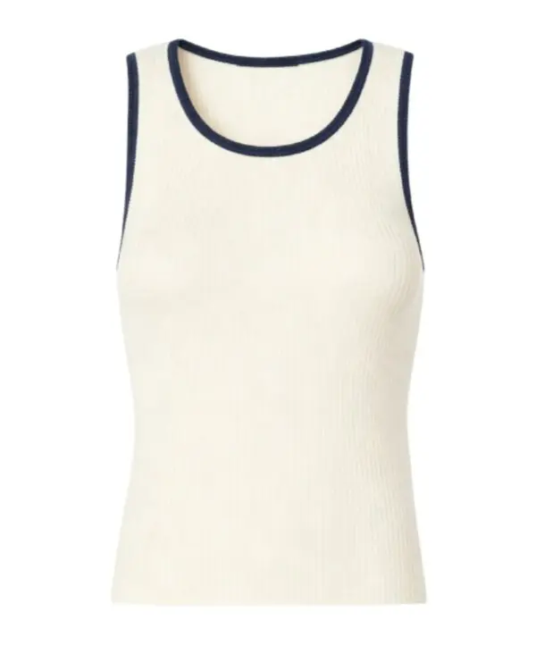 Max Mara Ribbed Sleeveless Top