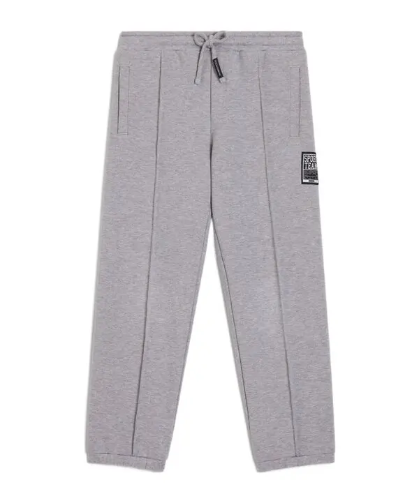 Dolce & Gabbana Logo Fleece Trousers - Grey