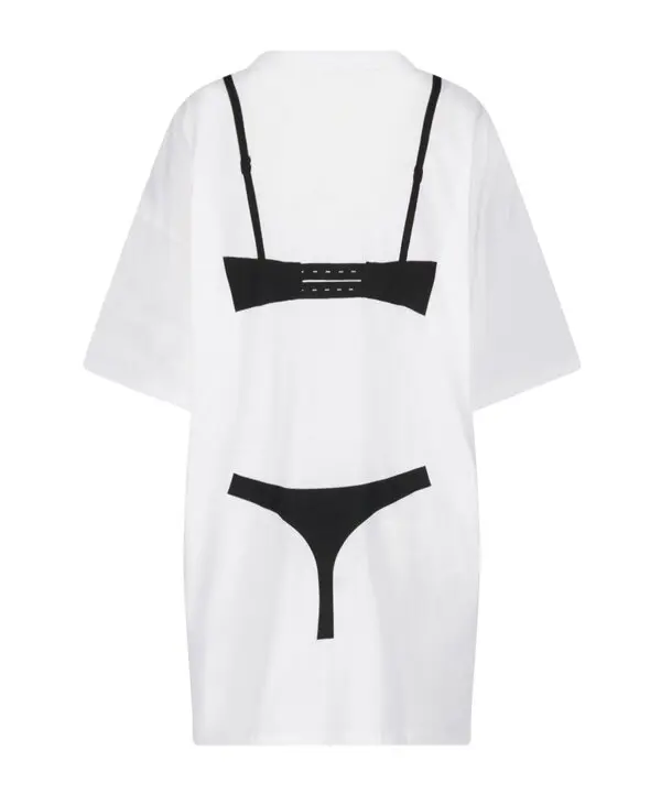 Vaquera Trompe L'oeil Tall T-shirt - No