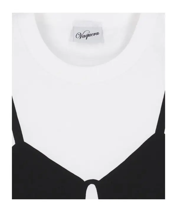 Vaquera Trompe L'oeil Tall T-shirt - No