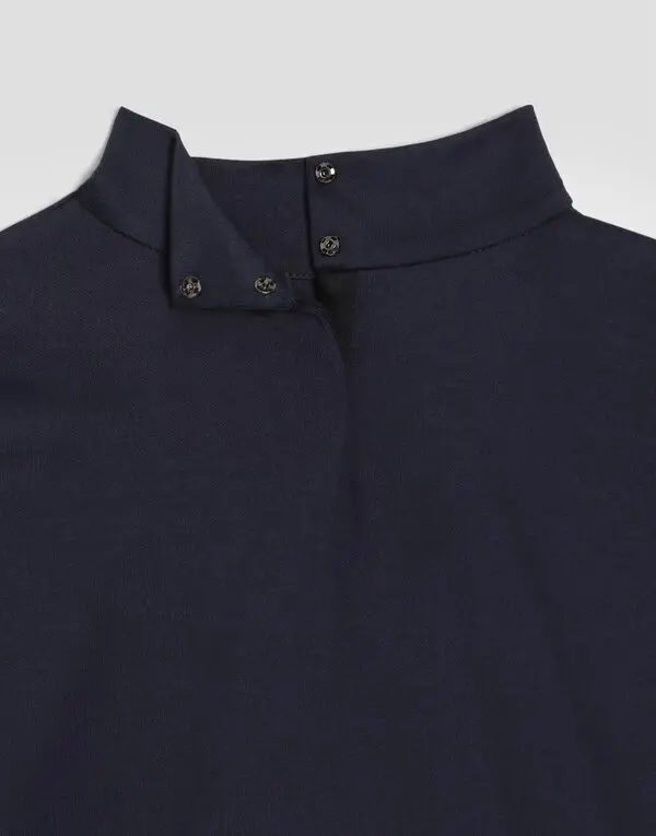 Dolce & Gabbana Interlock Turtleneck With Embroidery