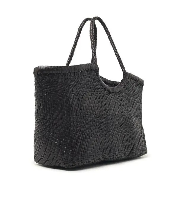 Dragon Diffusion Nantucket Optical Woven Top Handle Bag