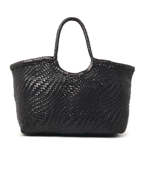 Dragon Diffusion Nantucket Optical Woven Top Handle Bag