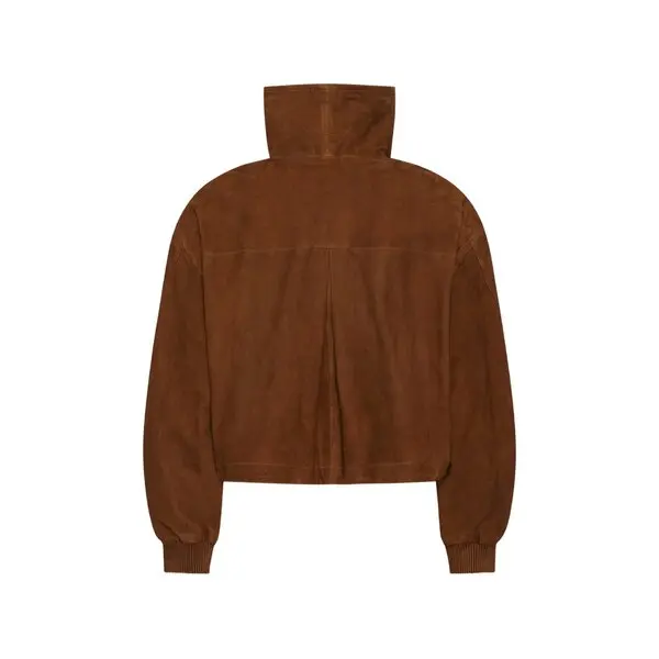 ROTATE BY BIRGER CHRISTENSEN Suede Cropped Jacket