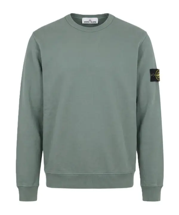 Stone Island Compass Patch Sweatshirt - Gray