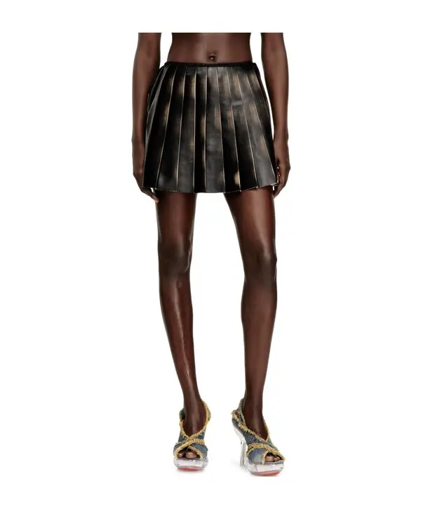 DIESEL® Pleated Mini Skirt