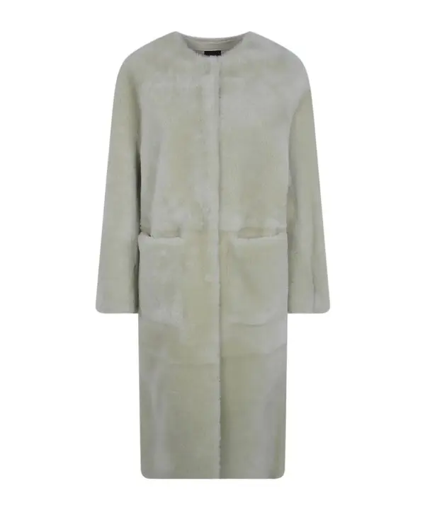 BLANCHA Long-sleeved Coat - Jade