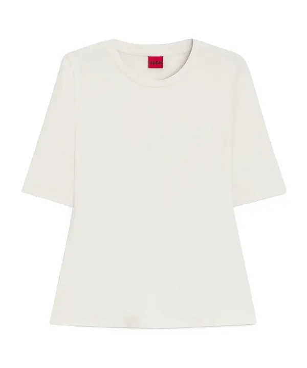 Hugo Boss Solid Color T-shirt - White