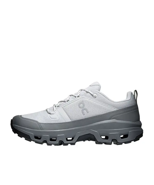 On Cloudrock Low Waterproof Low-top Sneakers - Glacier/rock