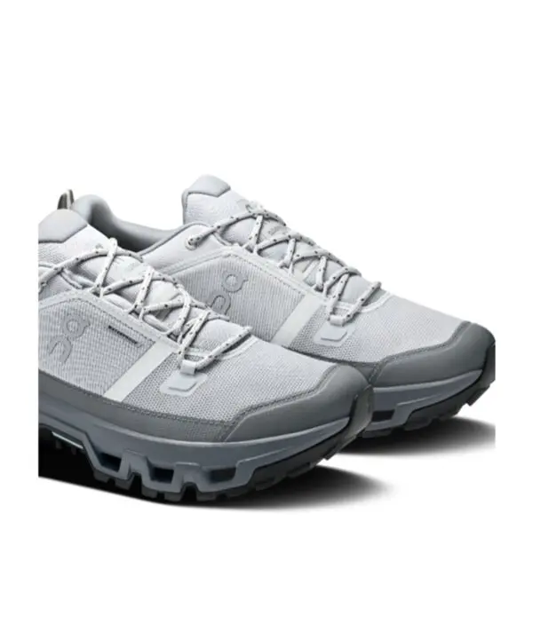 On Cloudrock Low Waterproof Low-top Sneakers - Glacier/rock