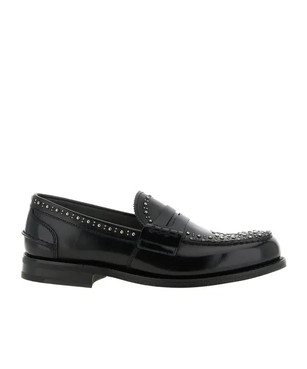 Church's Bookbinder Leather Loafers - Black
