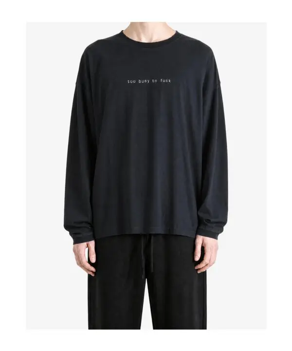 Vetements Slogan-print Long-sleeve T-shirt
