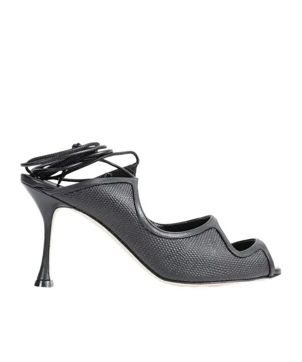 Manolo Blahnik Cut-out High-heeled Sandals