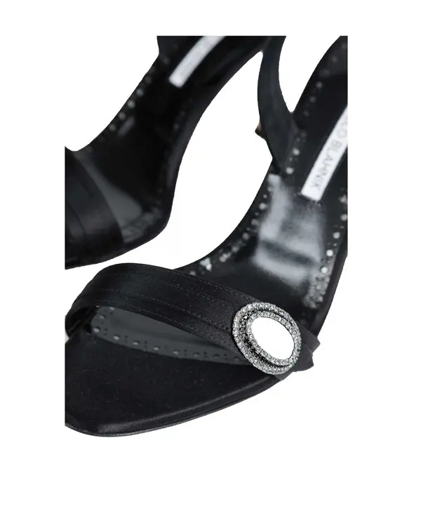 Manolo Blahnik Round-toe High-heeled Sandals