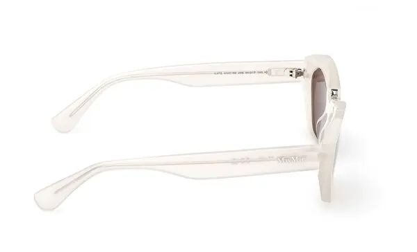 Max Mara Kate Geometric Frame Sunglasses - Ivory