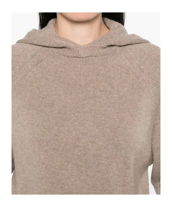 Max Mara Raglan-sleeve Cashmere Hoodie