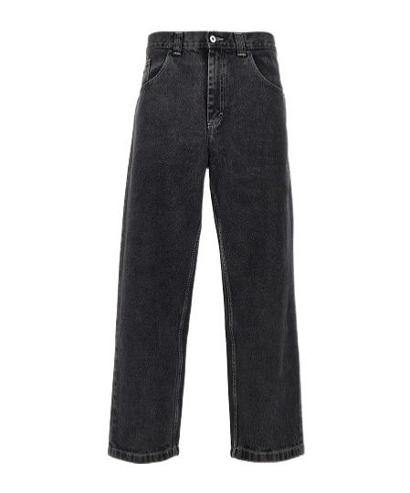 POLAR SKATE CO. 93 Oversized Fit Jeans - Silver Black