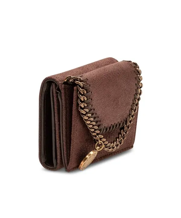 Stella McCartney Chain-detailed Bi-fold Wallet