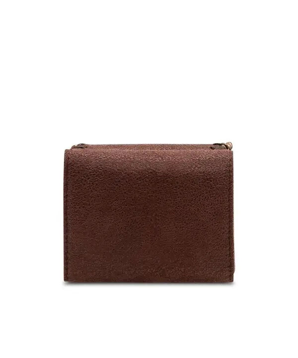 Stella McCartney Chain-detailed Bi-fold Wallet