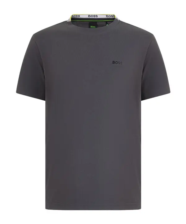 Hugo Boss Logo Short-sleeve T-shirt - Dark Gray