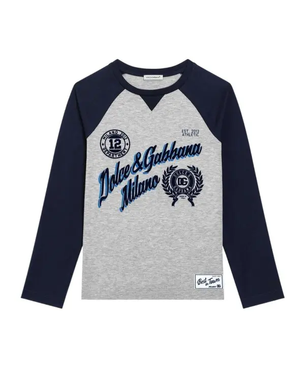 Dolce & Gabbana Logo-print T-shirt - Grey