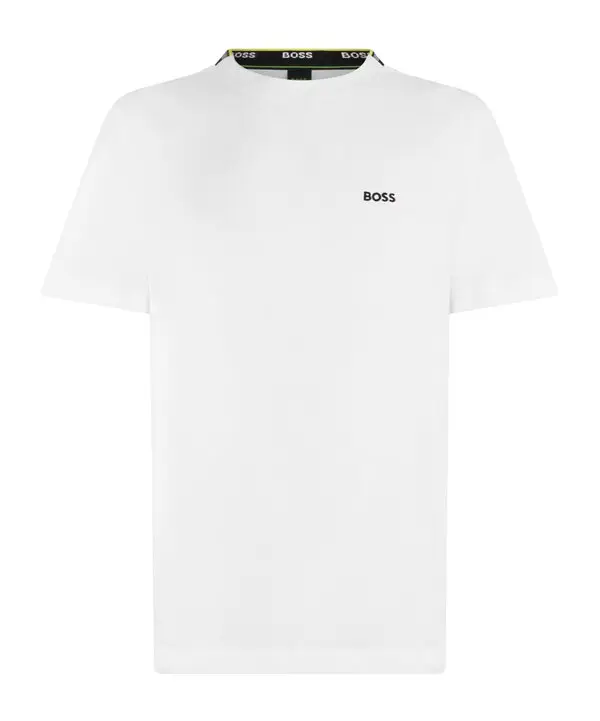 Hugo Boss Logo Crew-neck T-shirt - White