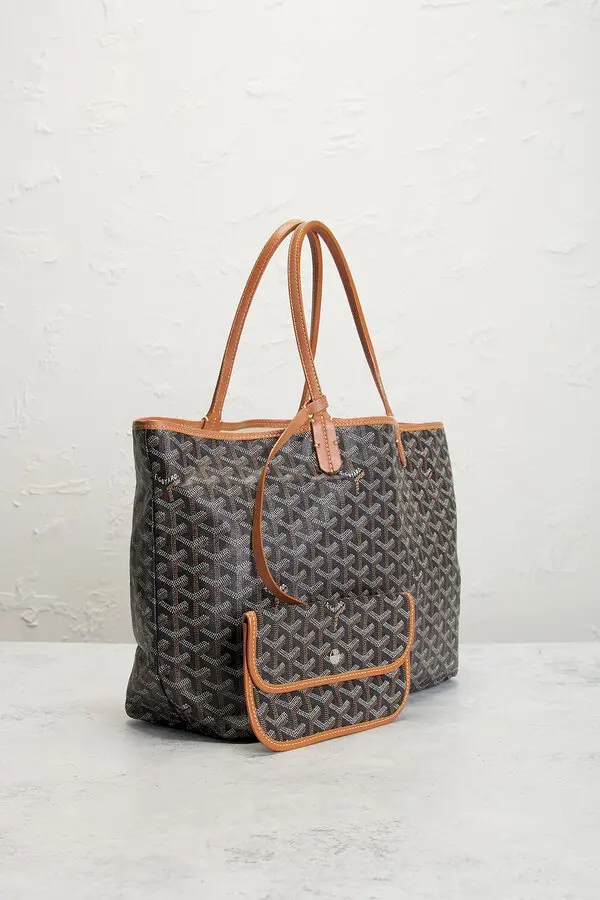 FWRD RENEW Goyard Saint Louis Pm Tote Bag - Black