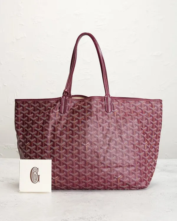 FWRD RENEW Goyard Saint Louis Pm Tote Bag - Maroon