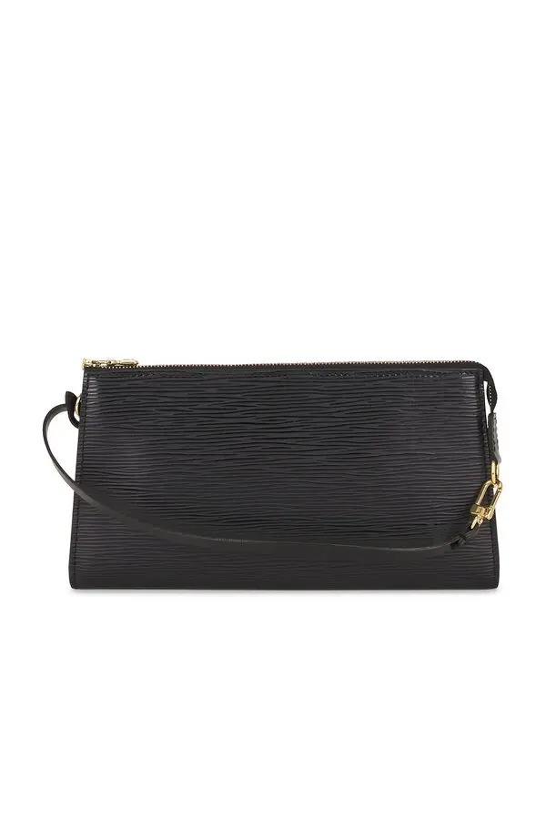 LOUIS VUITTON Epi Pochette Accessories 24 Shoulder Bag - Black