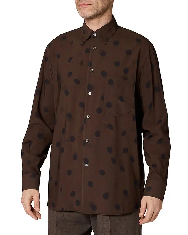 Paul Smith Dot Pattern Pocket Shirt