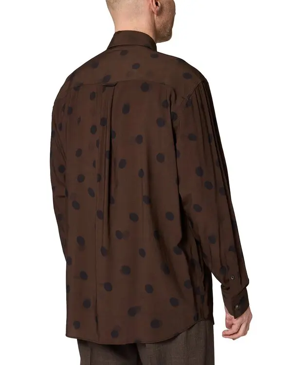 Paul Smith Dot Pattern Pocket Shirt