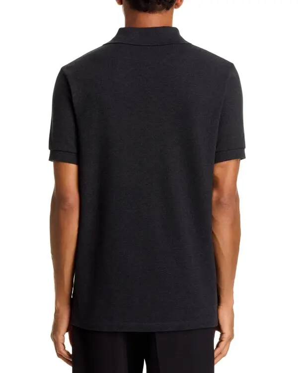 Paul Smith Stripe Placket Cotton Polo Shirt