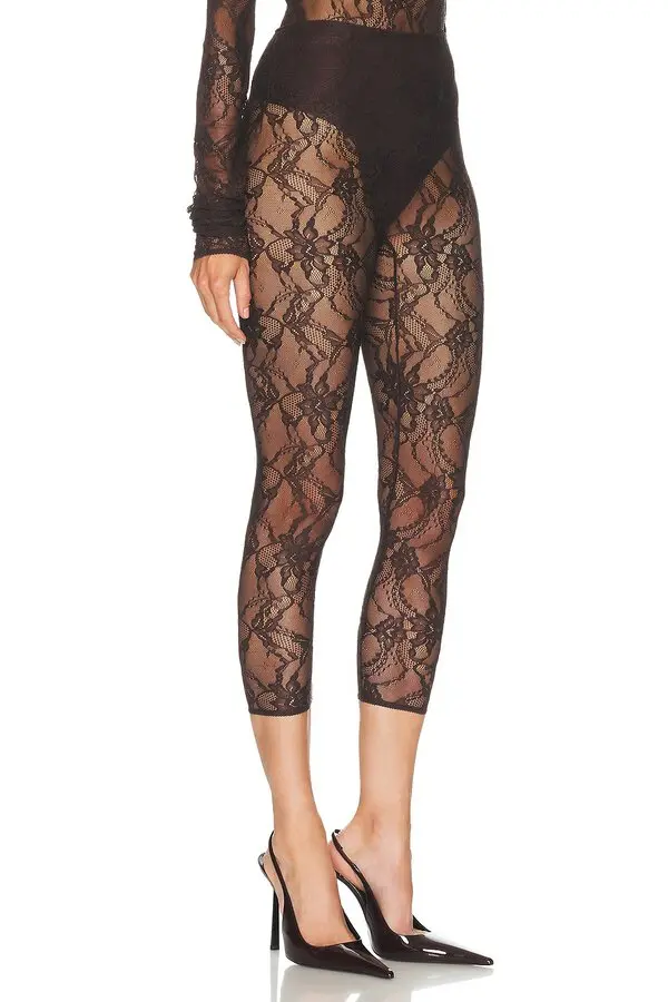 Andamane Loli Lace Capri Legging