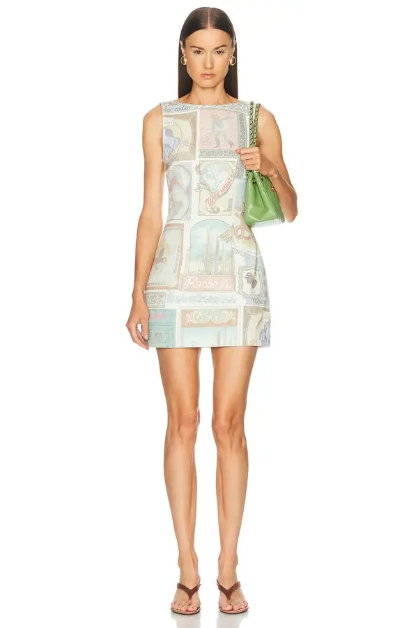 ALEMAIS Andie Denim Mini Dress
