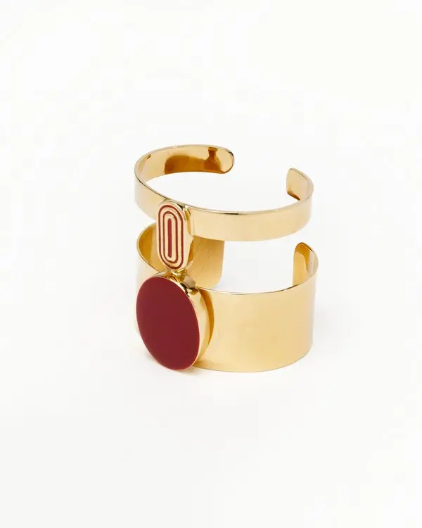 SOPHIE BLAKE Valeria Cuff Dahlia