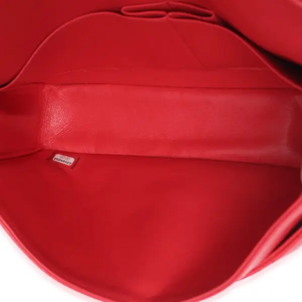 Chanel Quilted Caviar Classic Double Flap Bag - Red