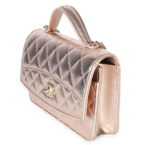Chanel Top Handle Wallet On Chain