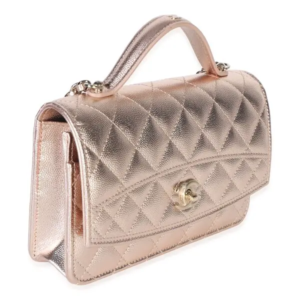 Chanel Top Handle Wallet On Chain