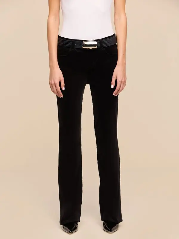 L'Agence Petite Stevie Velvet Jeans