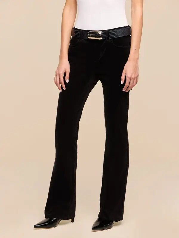 L'Agence Petite Stevie Velvet Jeans