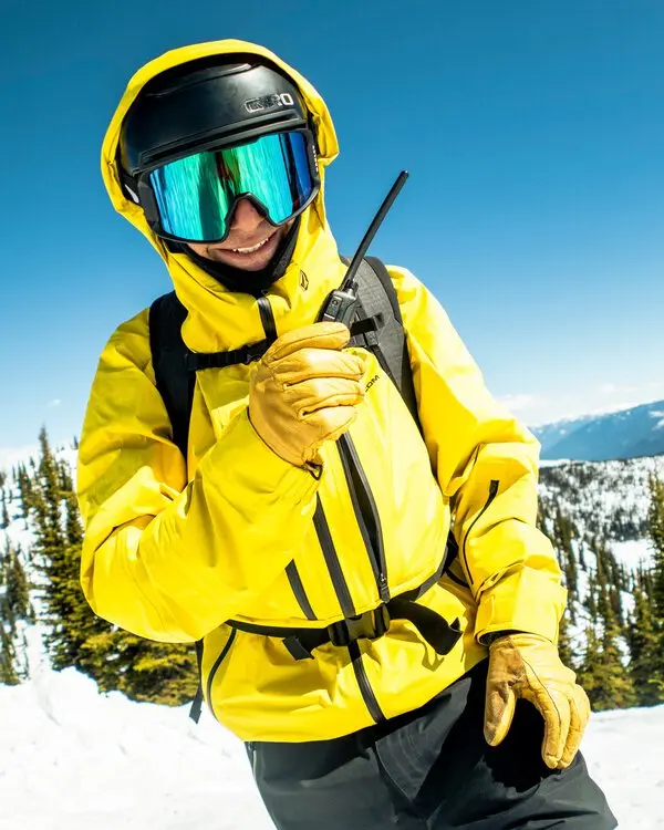 Volcom Tds Inf Gore-tex Jacket - Yellow