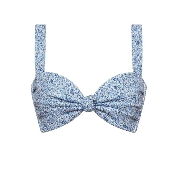 MONTCE Petite Fleur Hayden Bikini Top - Blue