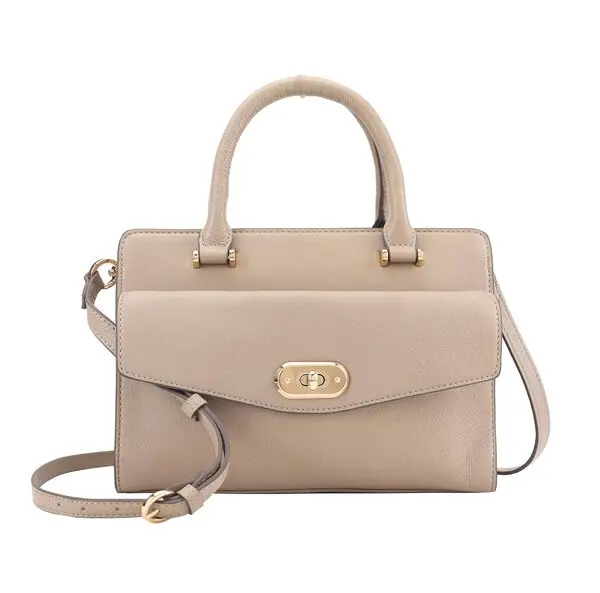 Paul Costelloe Eliza Leather Crossbody Bag - Black
