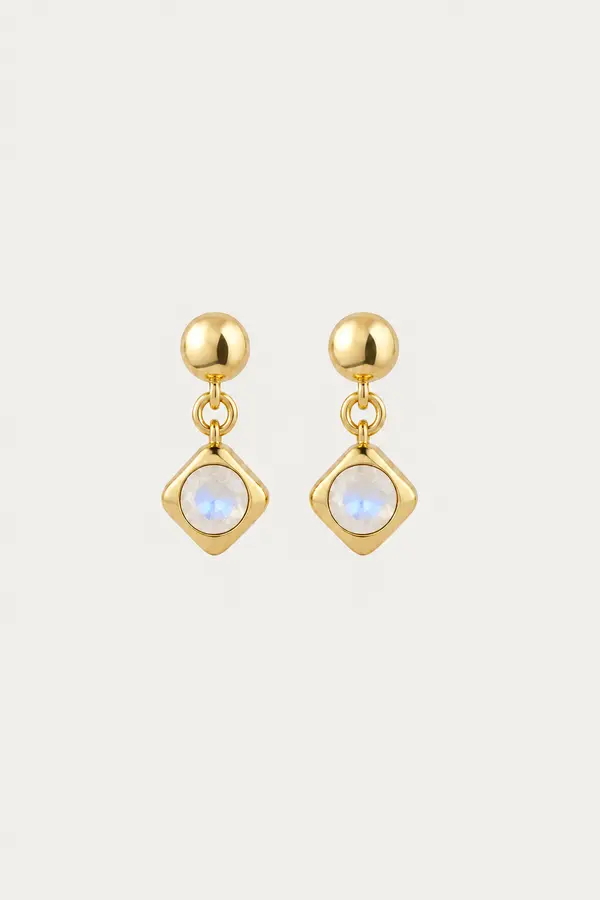 SOPHIE BLAKE Lela Drop Moonstone Earrings