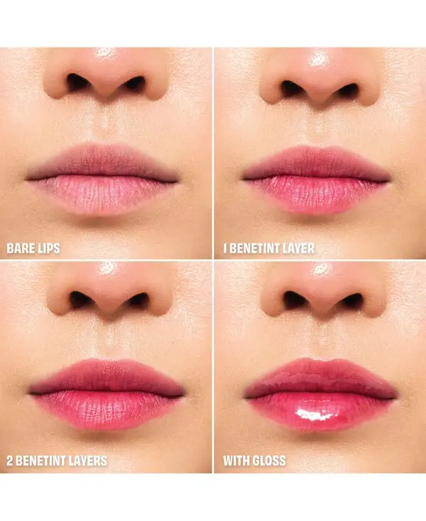 BENEFIT COSMETICS Pocket Pal Dual-ended Tint And Glaze Lip Gloss - Rasberry