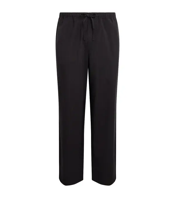 FRAME Wool-blend Pleated Trousers